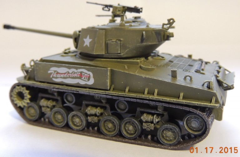 The Sherman in 1/72: M4A3E8 “Thunderbolt VII,” 37th Tank Battalion, 4th ...