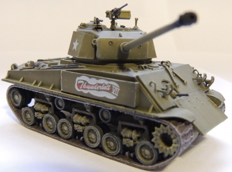 The Sherman in 1/72: M4A3E8 “Thunderbolt VII,” 37th Tank Battalion, 4th ...